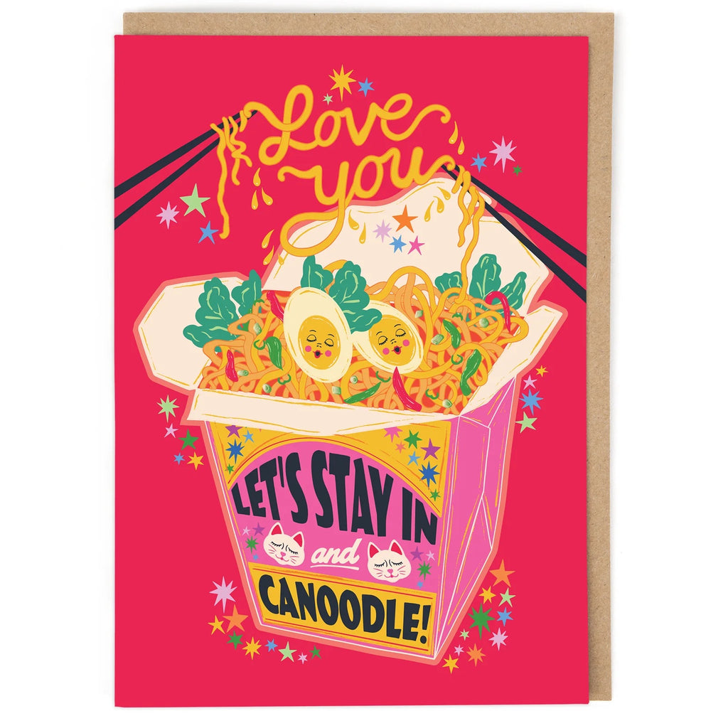 Cath Tate - Canoodle Noodle Card – Bunka