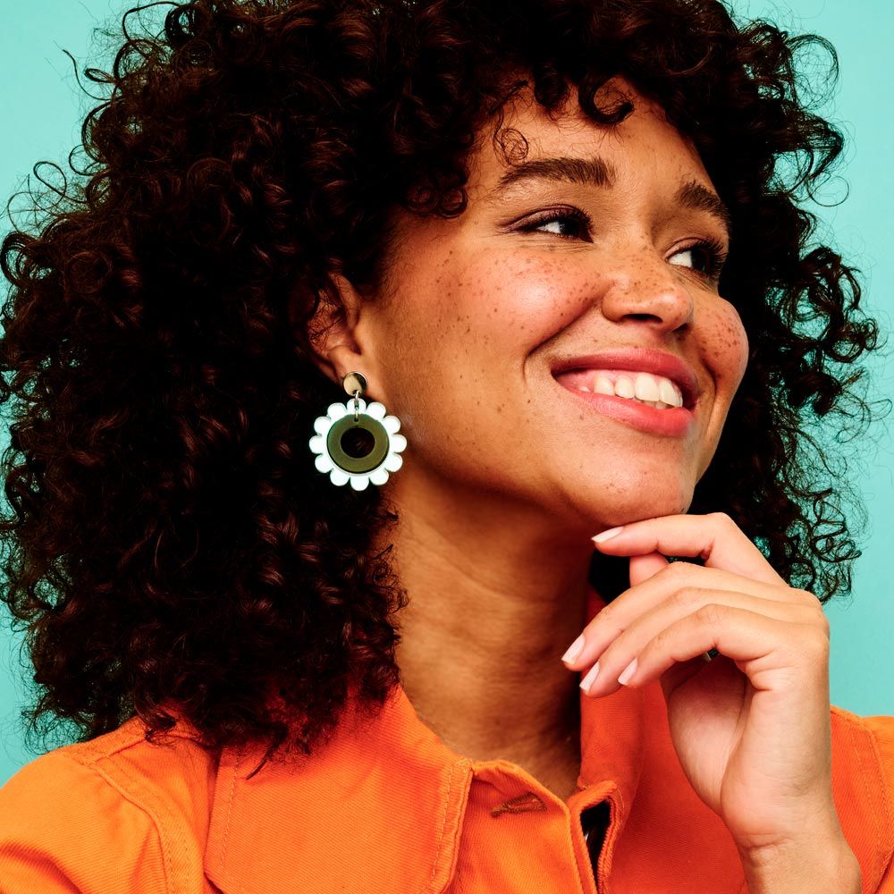 Toolally Flower Earrings - Various Colours – Bunka