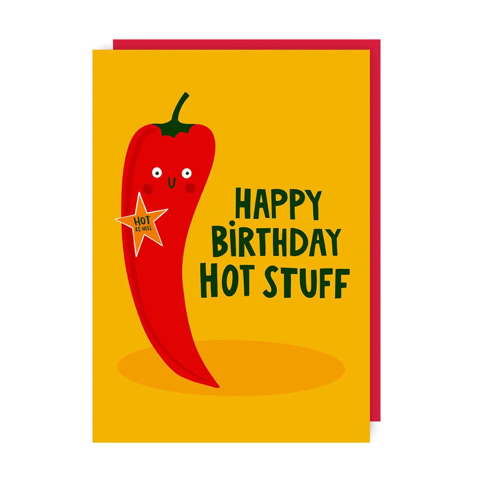 Lucy Maggie Designs Hot Stuff Birthday Card – Bunka