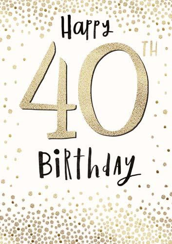 Pigment Productions Age 40 Card – Bunka