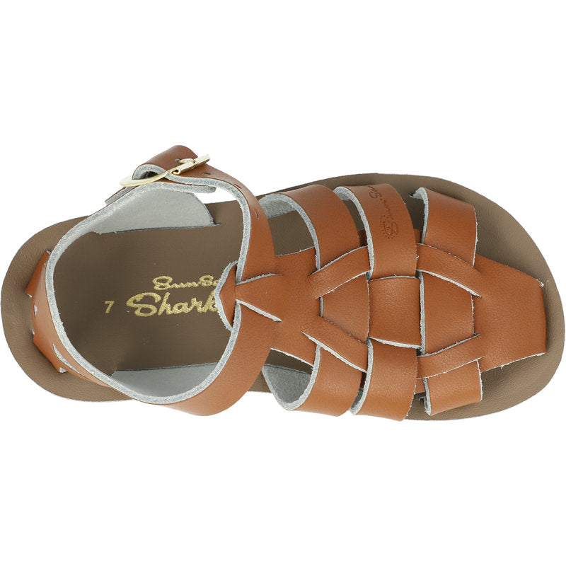 Salt Water Shark Sandals Tan – Bunka