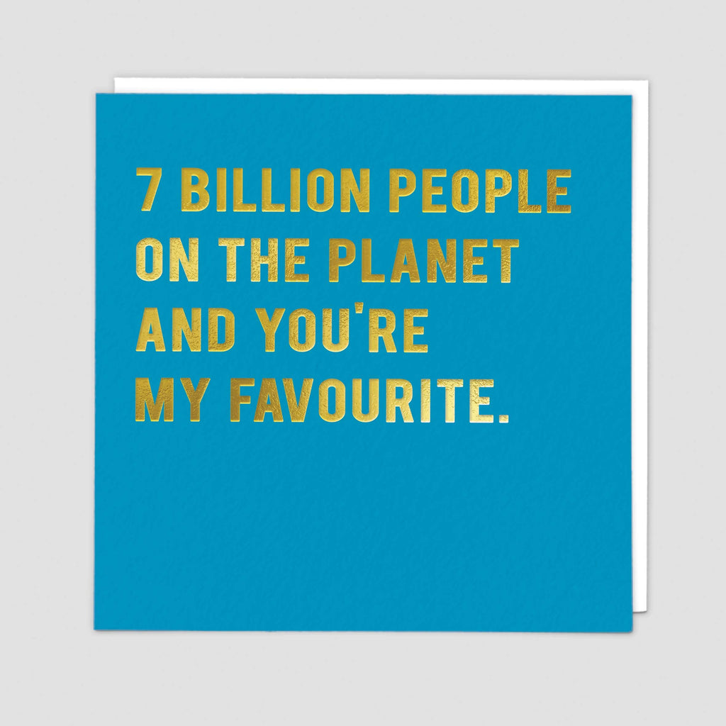 Redback Cards 7 Billion People - Blue – Bunka