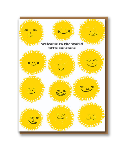 Welcome Sunshine Card - 1973 – Bunka
