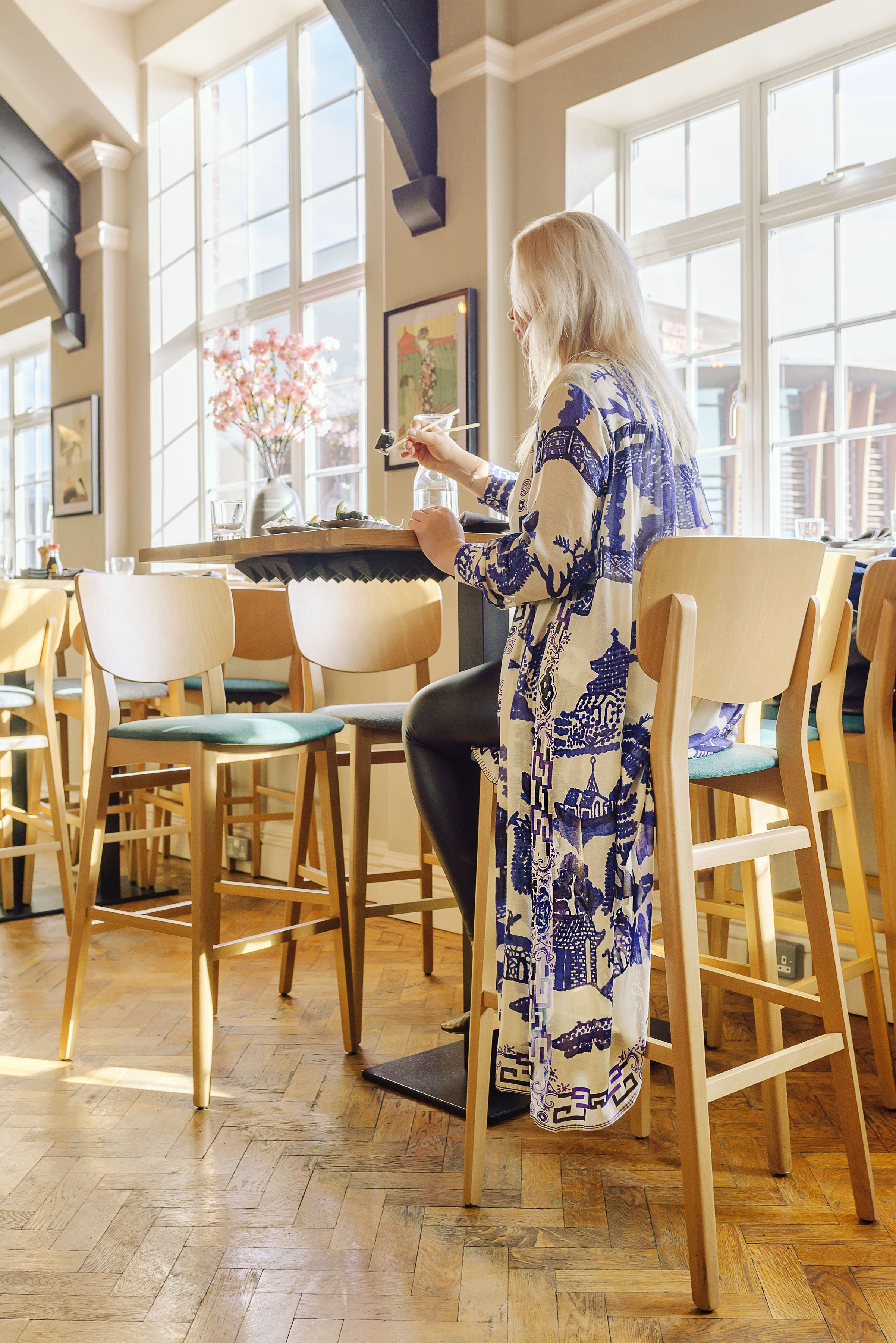 One Hundred Stars Giant Willow Duster Coat – Bunka