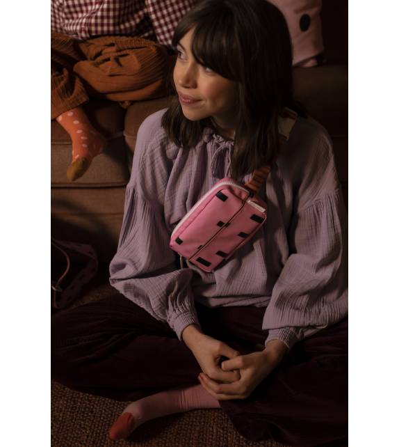 Sticky Lemon Bum Bag - Sprinkles / Bubbly Pink + Carrot Orange – Bunka