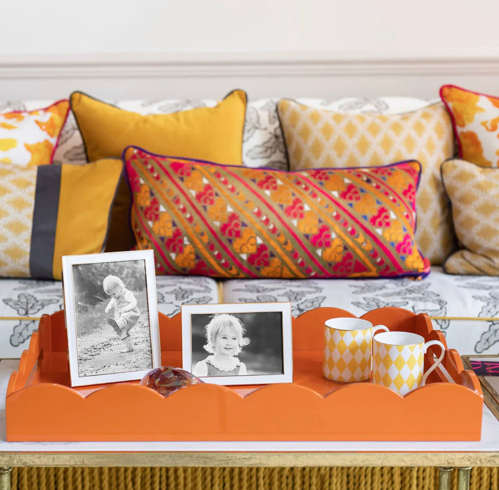 Addison Ross White Enamel & Gold Frame – Bunka