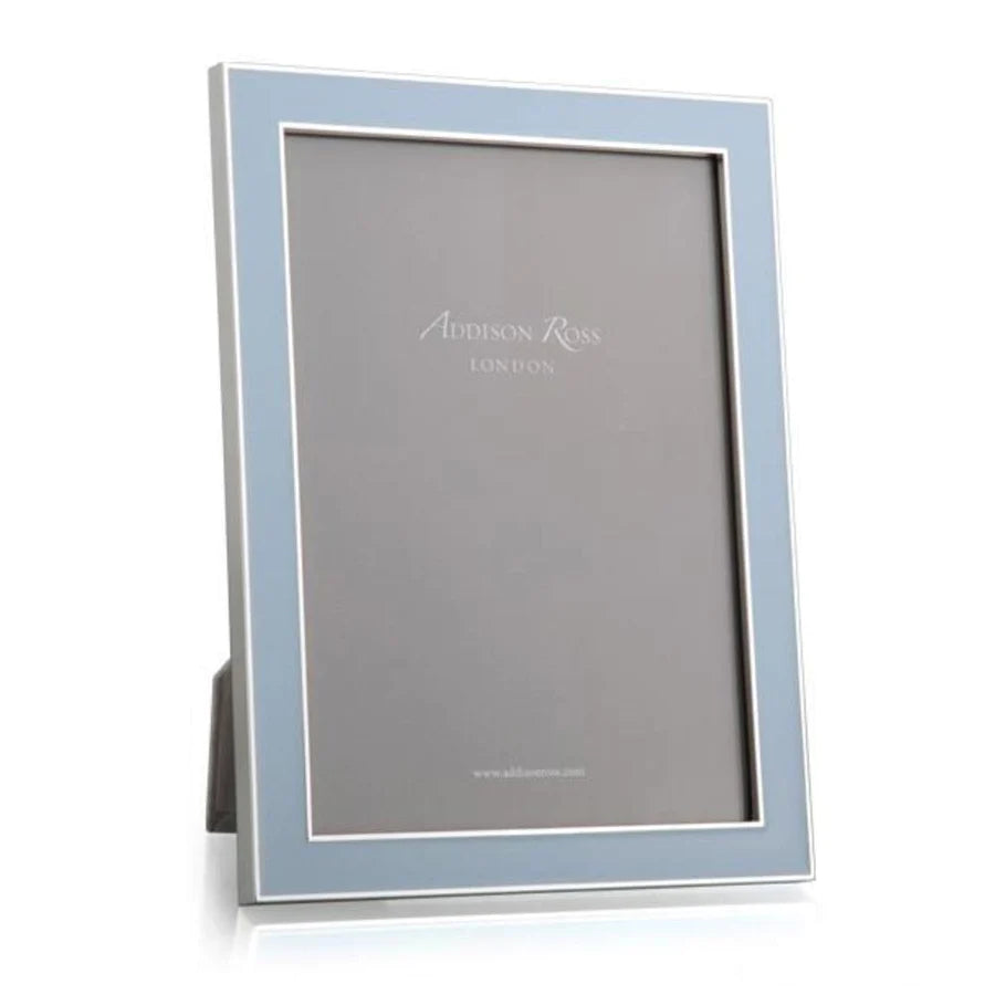 Addison Ross Powder Blue Enamel & Silver Frame – Bunka
