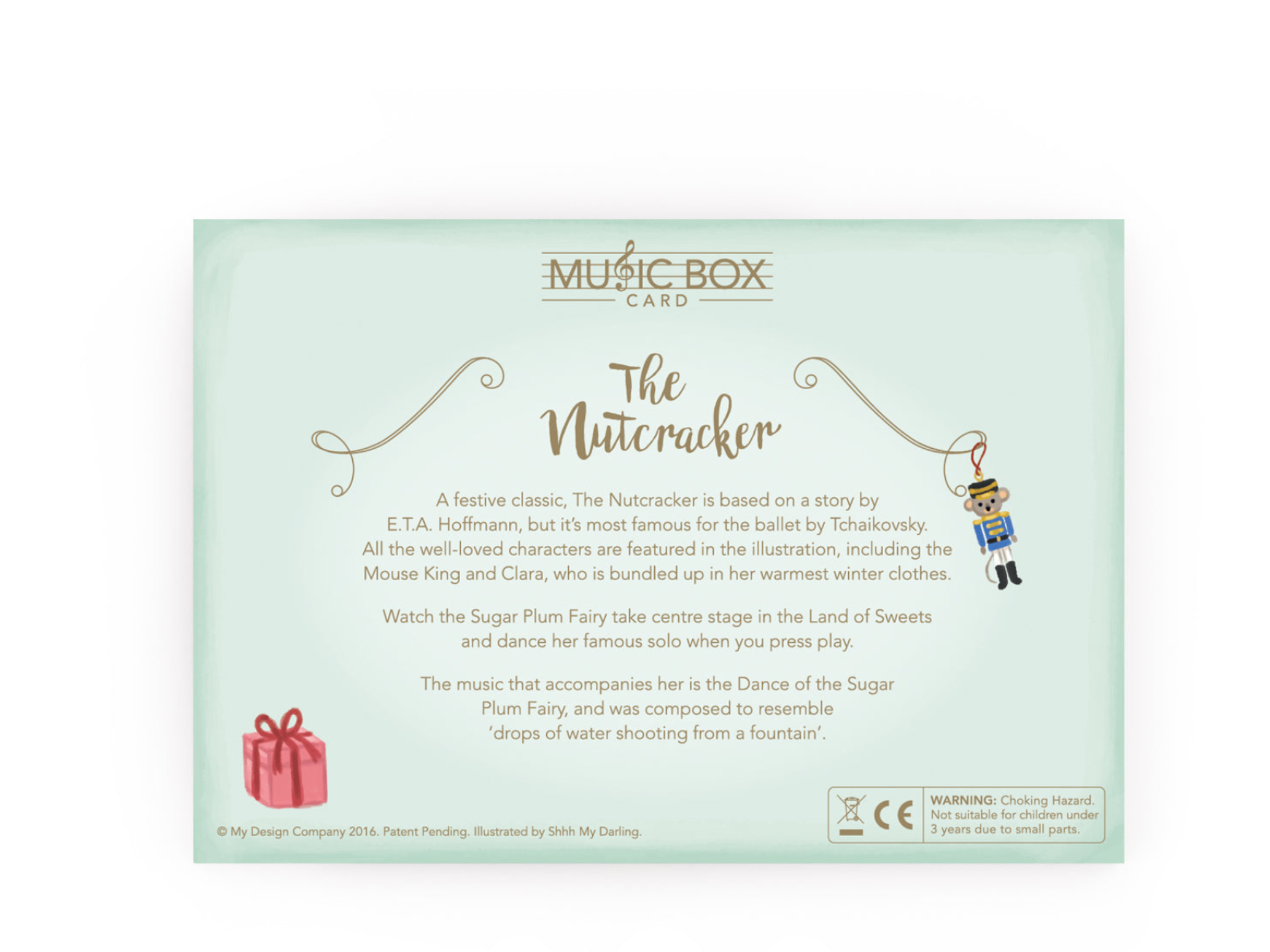 Music Box Card The Nutcracker – Bunka
