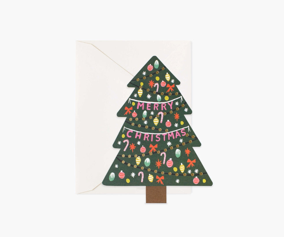 Rifle Paper - Christmas Tree Card – Bunka