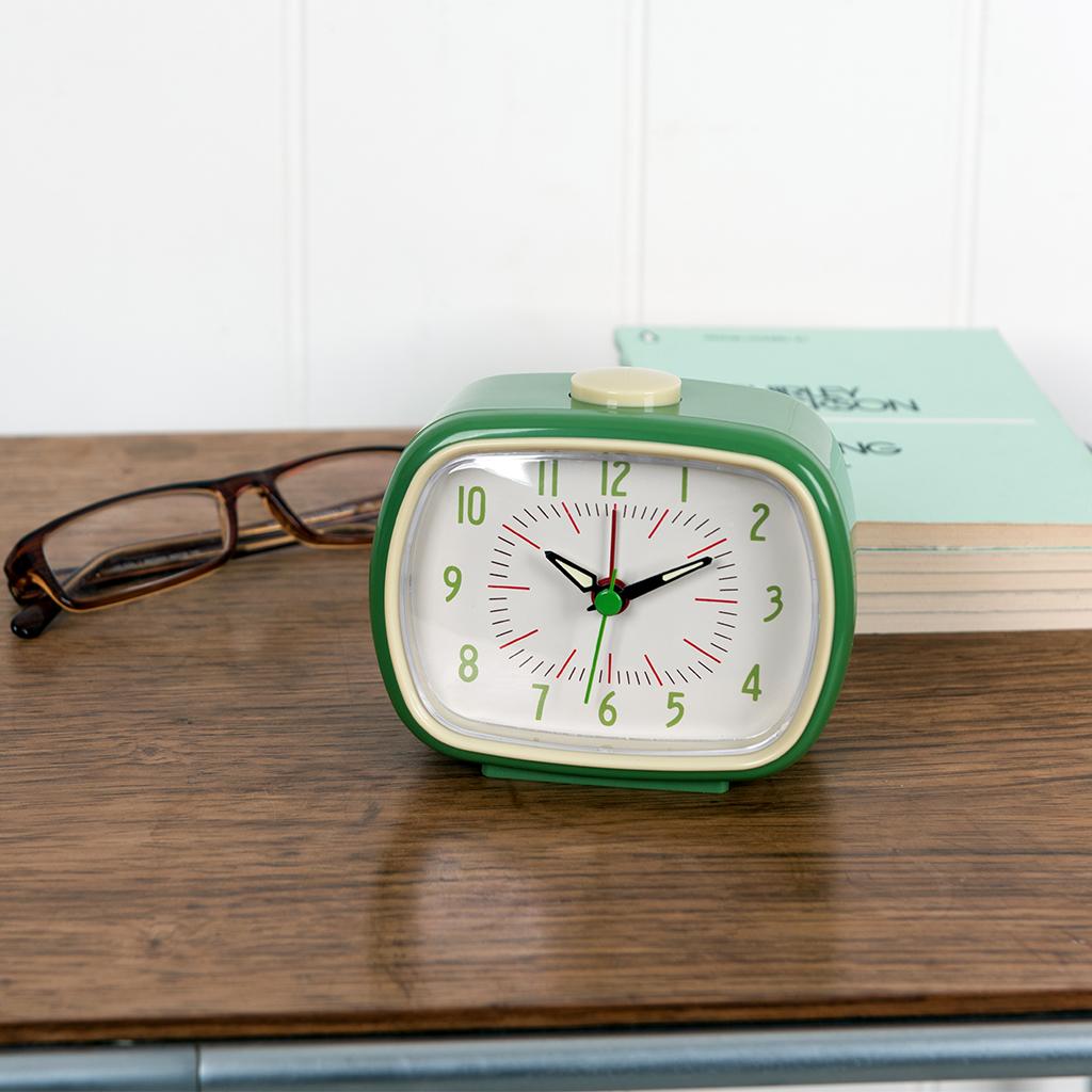 Rex London Alarm Clock Green – Bunka