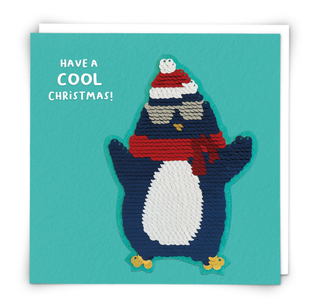 Redback Cards Cool Penguin Christmas Card – Bunka
