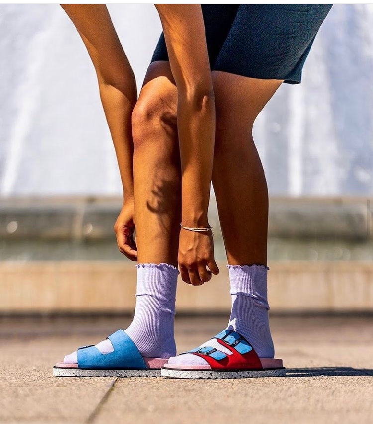 Surface Project Sandals - Cooper Red / Blue – Bunka